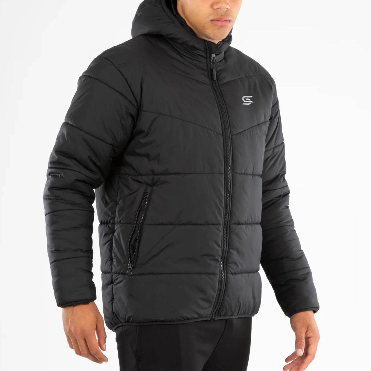 Quilted Zipper Hood | Puffer Jacket | Sports Cartel