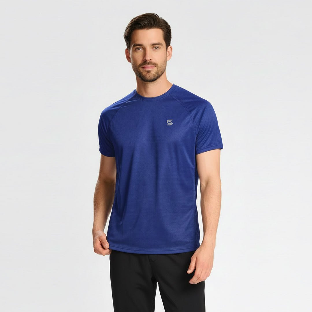 Dynamic Tee for Men – Dry-Fit Workout & Running Shirt | Sports Cartel