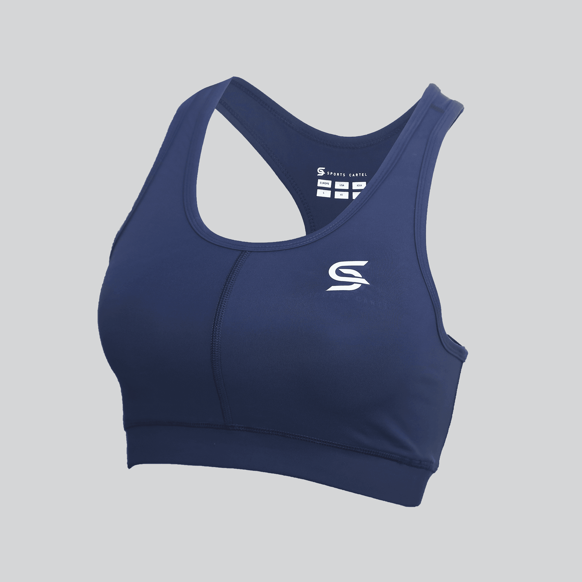 Vigor Sports Bra Navy
