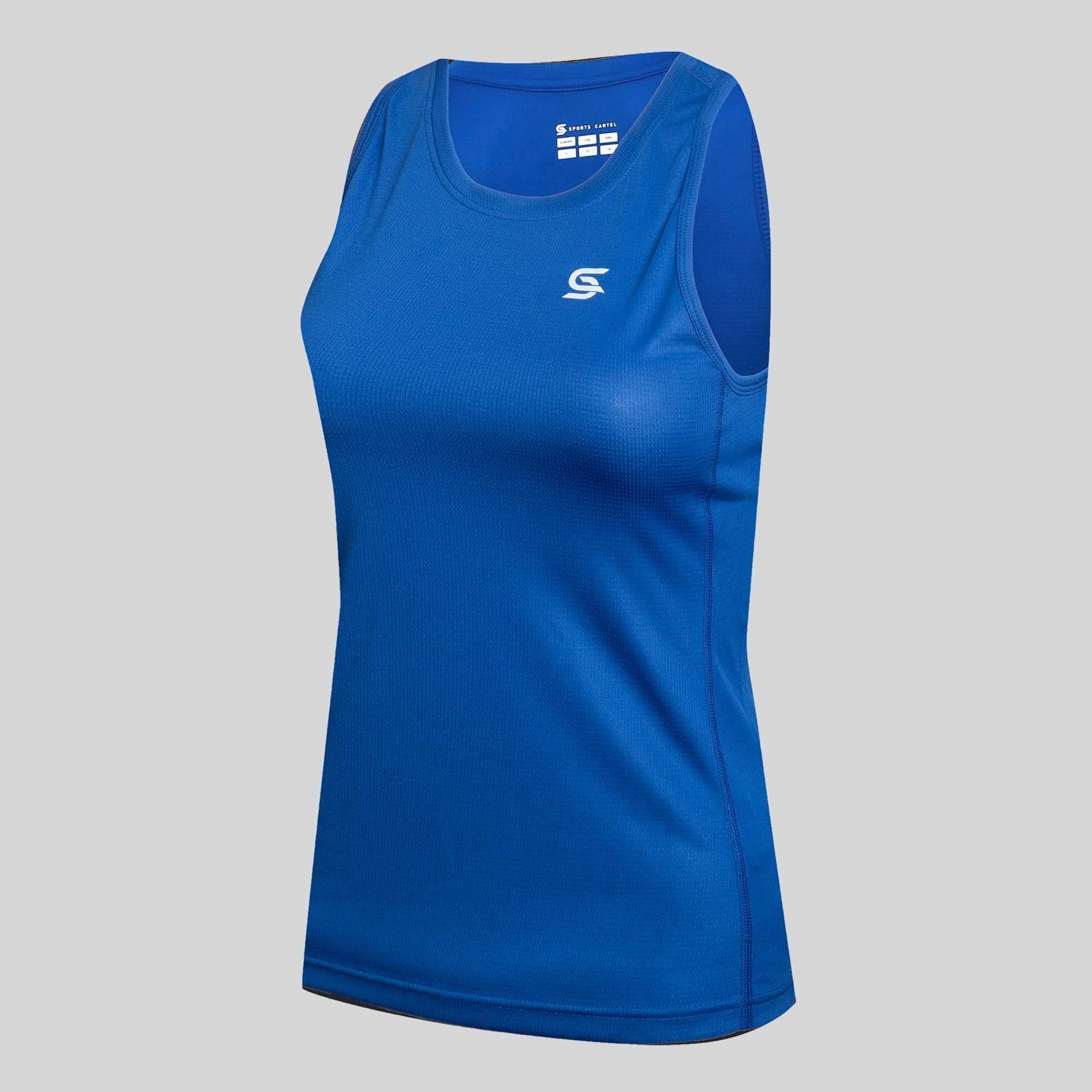 Athletic TankTop Blue Women's | Sports Cartel