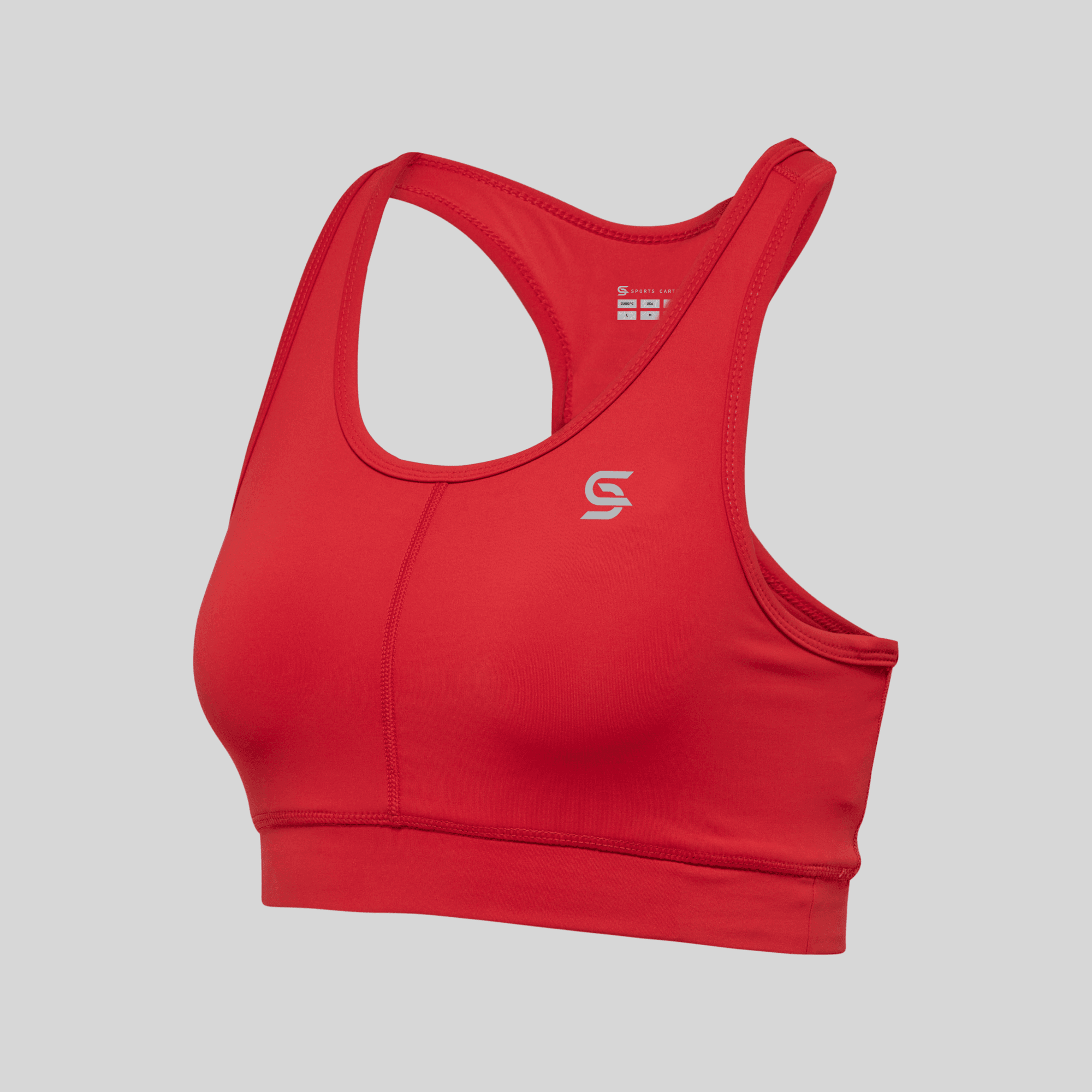 Vigor Sports Bra Red